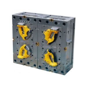 Two color injection molding process