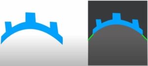 What is the difference between a parting line and a parting surface?
