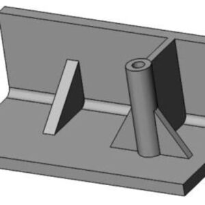 How do you design a rib for plastic products?