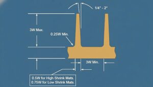 Injection Mold Draft Angle: Design Guide with Charts